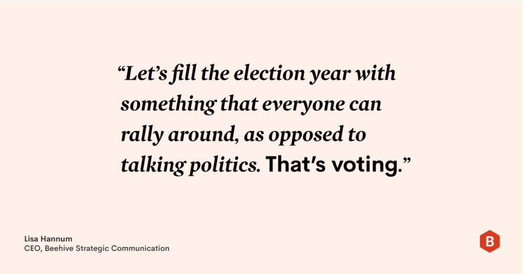 Supporting Employees with Time To Vote - Beehive